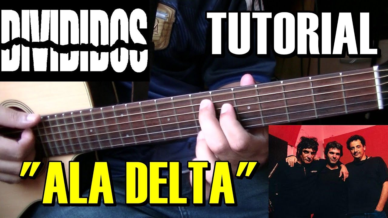 COMO TOCAR "Ala delta" de Divididos | Tutorial guitarra acústica ...