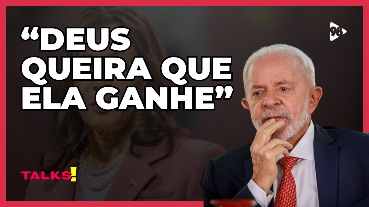 LULA manifesta apoio a KAMALA HARRIS nos EUA - YouTube