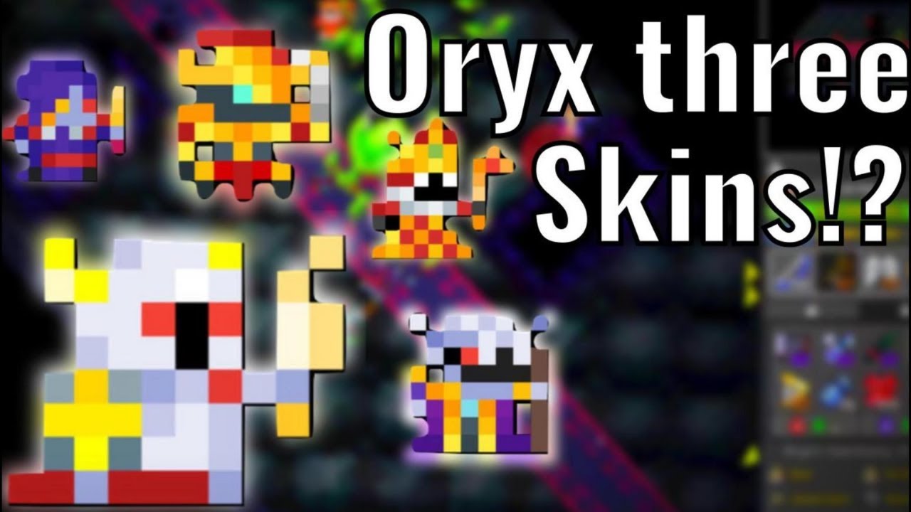 Oryx three skins? RotMG idea / concept skins - YouTube
