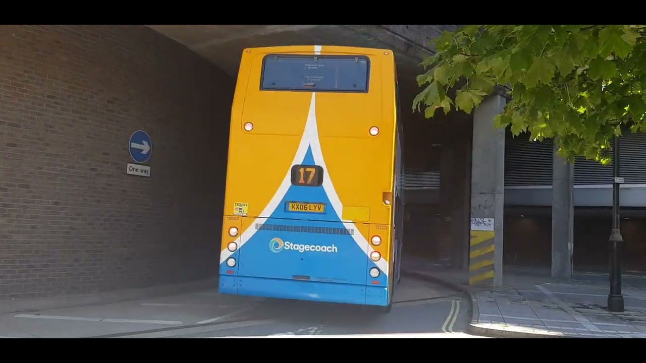 Here is the new livery stagecoach bus 18503 on the number 17 in ...