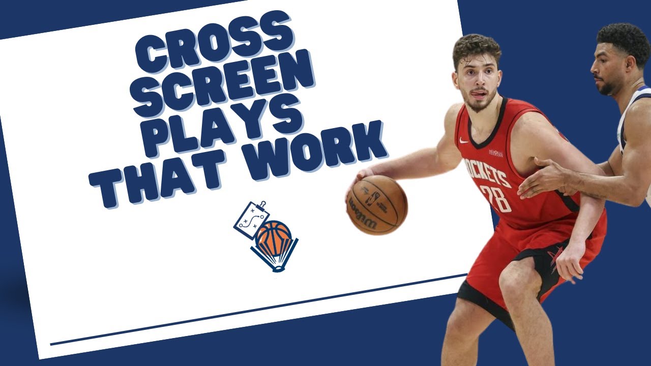 The Best Basketball Cross Screen Plays that Work - YouTube