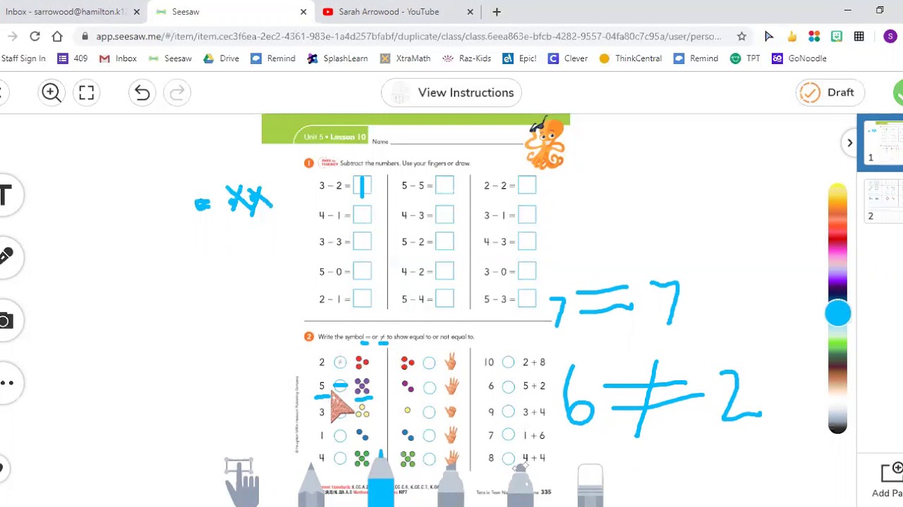 Math Unit 5 Lesson 10 - YouTube