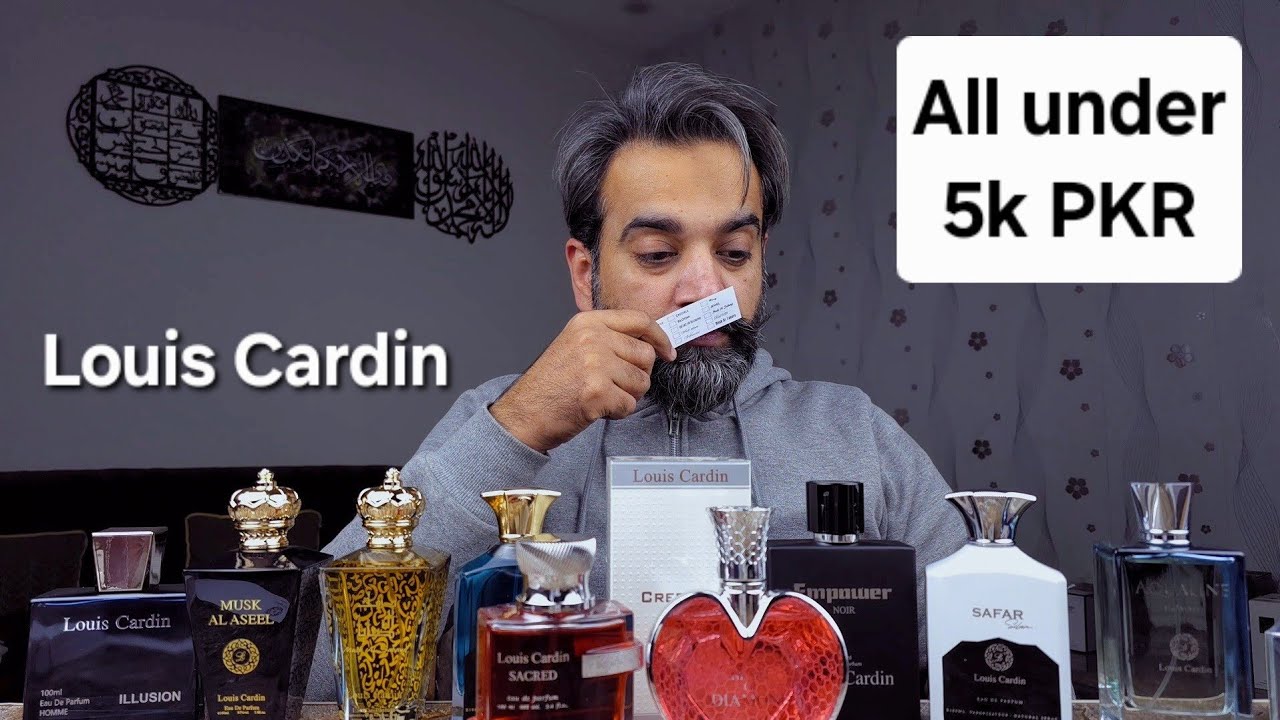 Louis Cardin Perfumes Unboxing - YouTube