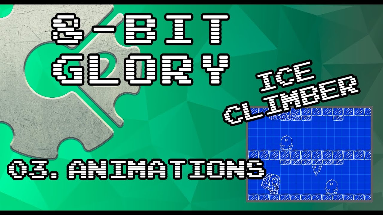[8-bit Glory]:Ice Climber - 03 Animations - YouTube