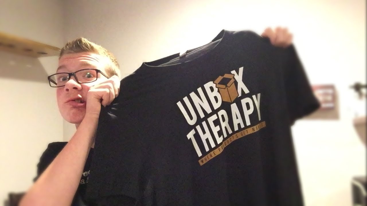 UNBOX THERAPY HAS MERCH!!! - YouTube