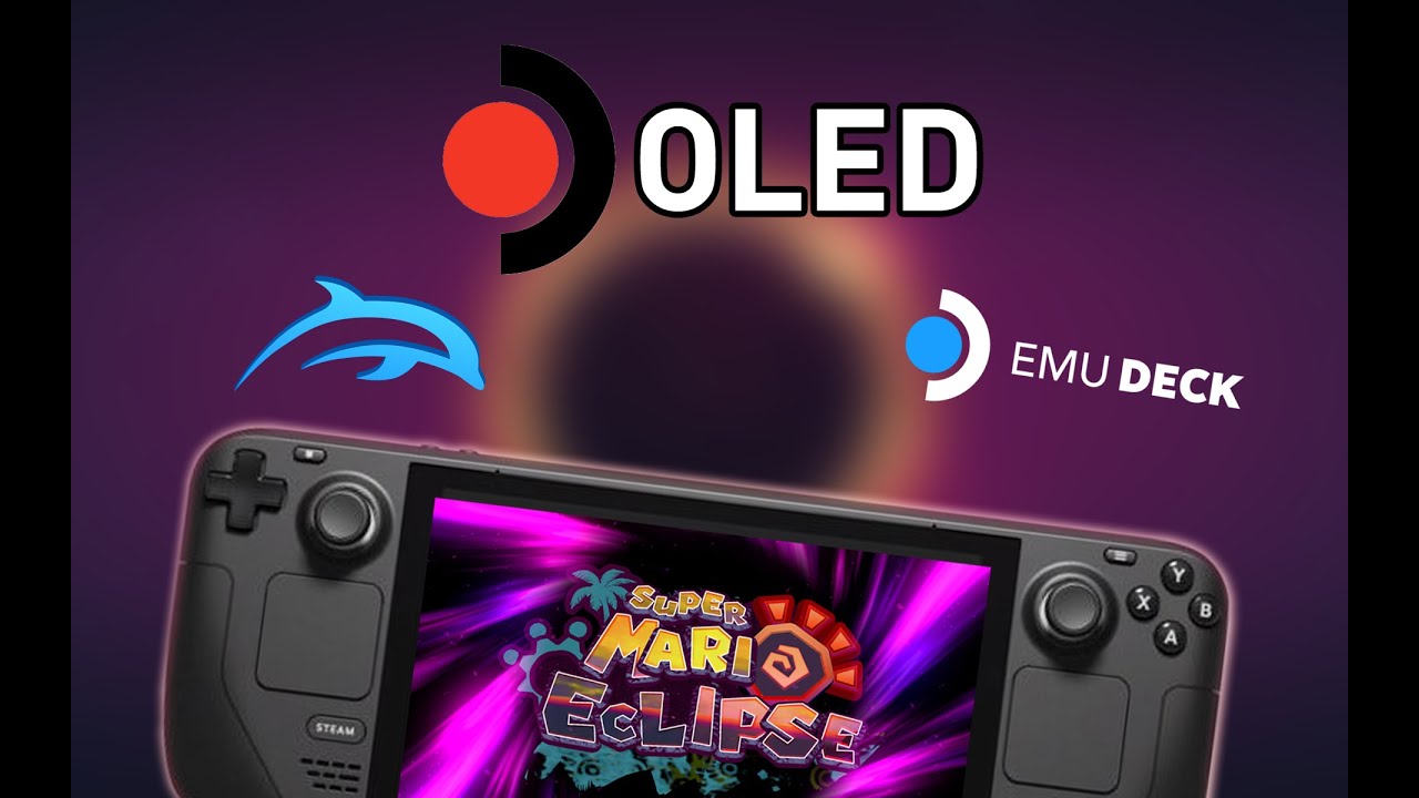 Super Mario Eclipse | Steam Deck OLED 512 GB | EmuDeck | Dolphin | 60 ...