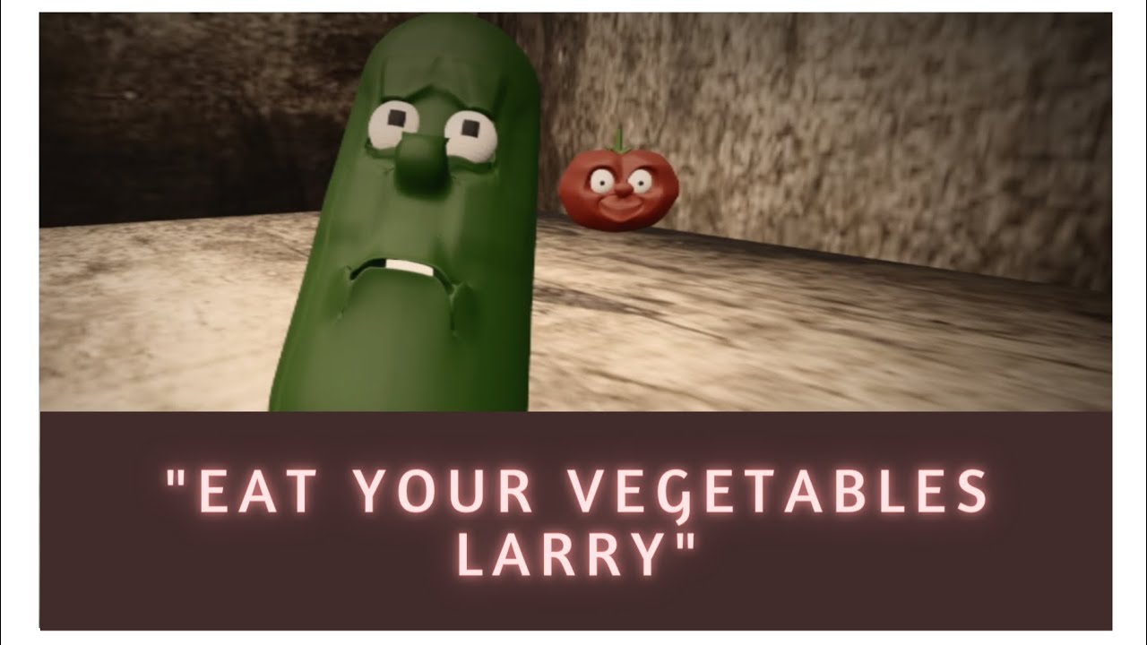 Larry eats his vegetables - YouTube