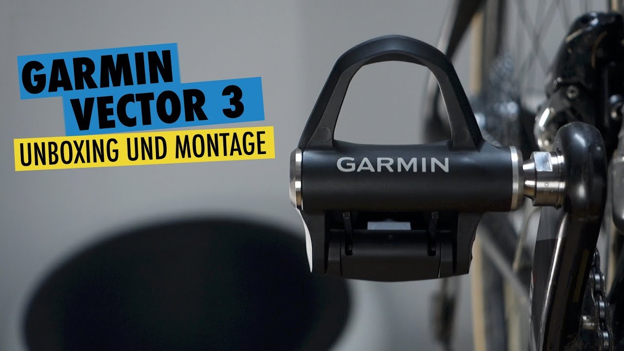 Garmin Vector 3 Powermeter 2018 - Unboxing und Montage – DEUTSCH - YouTube
