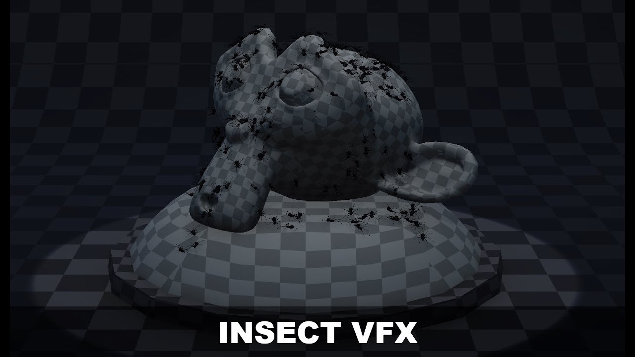 Insect VFX - Spiders Asset Demostration - YouTube