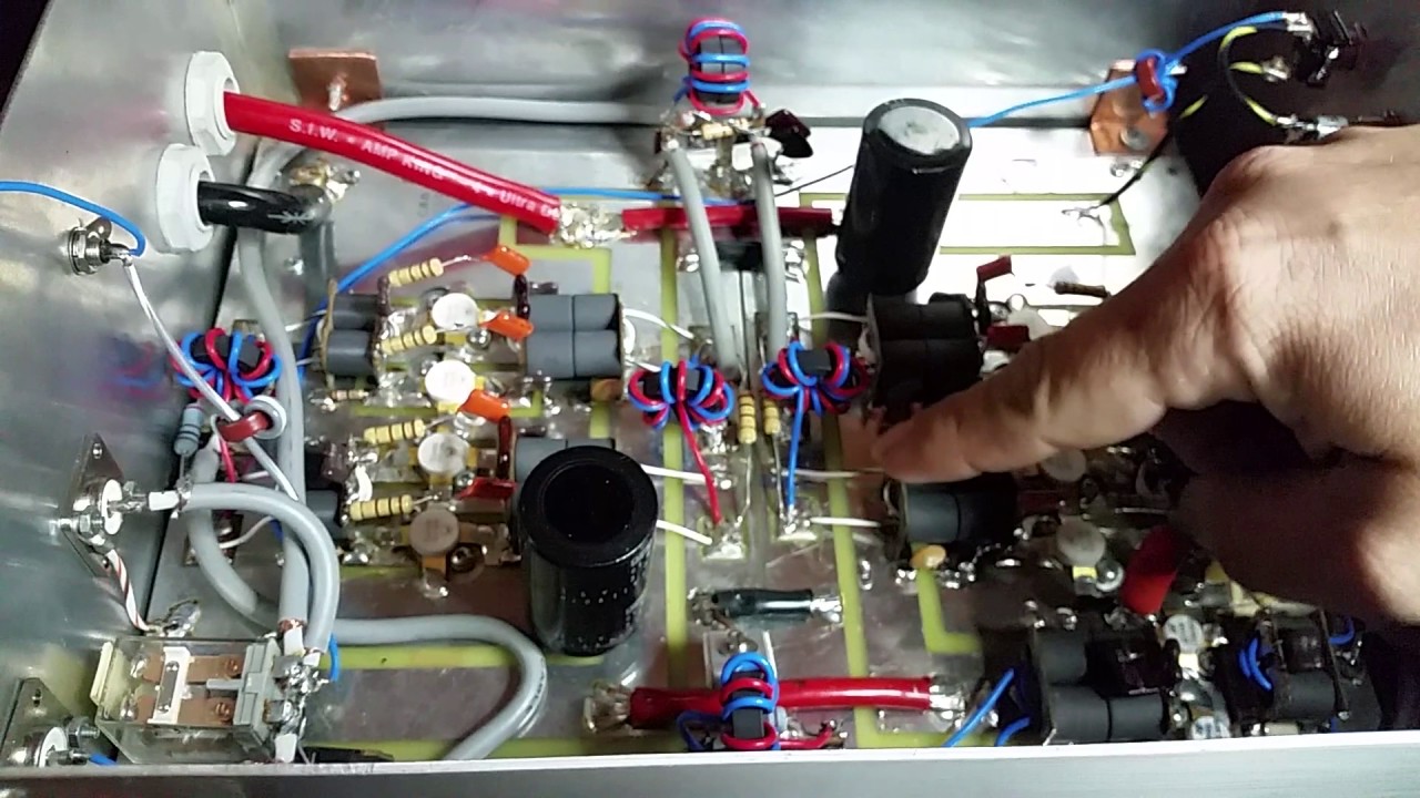 Helping Fellow Builder 👷‍♂️ with a 2x8 MRF454 Homebrew Amplifier ...