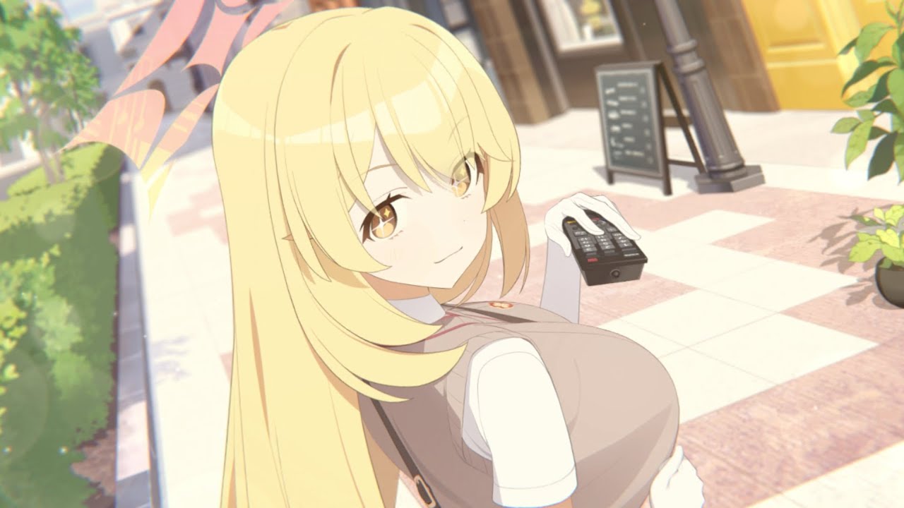 Blue Archive- Shokuhou Misaki. L2D and Ex animation. - YouTube