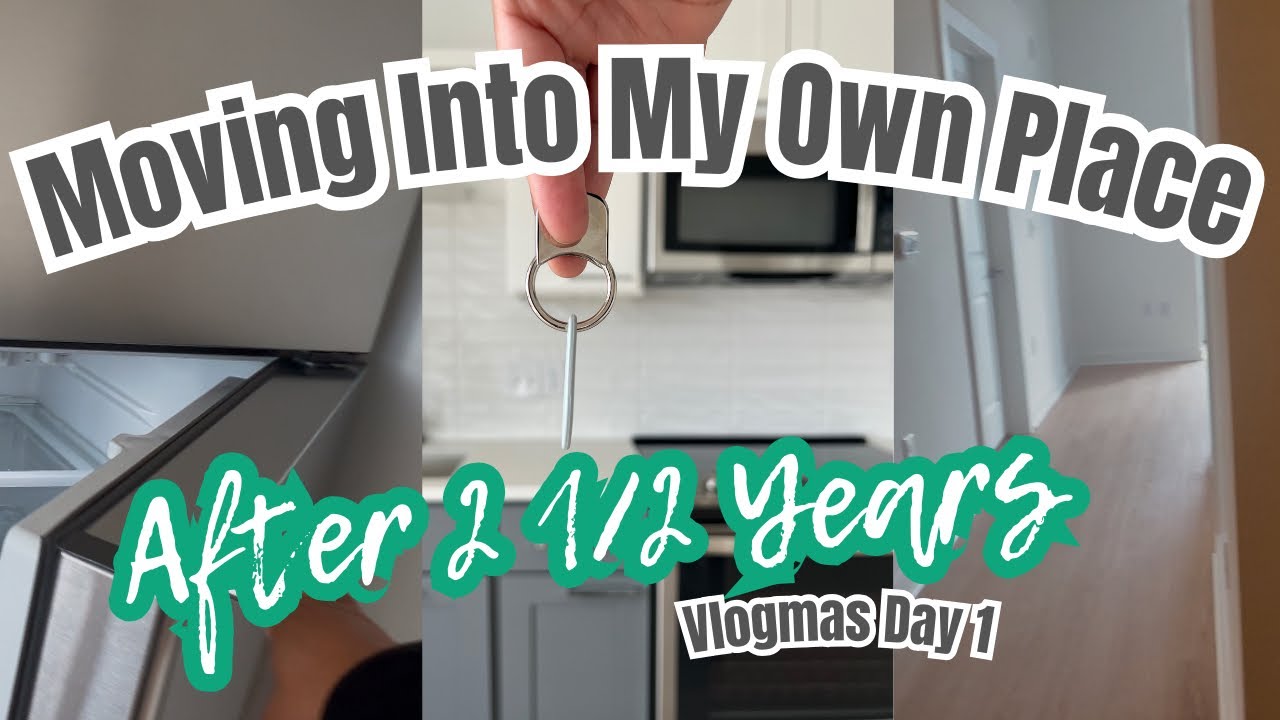 Moving Into My Own Place + Empty Apt Tour - YouTube