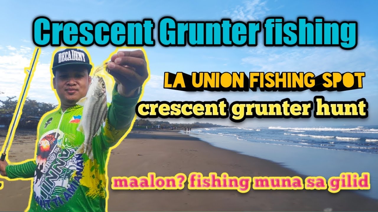 Crescent Grunter fishing | Bugaong fishing muna sa gidli | Malakas ang ...
