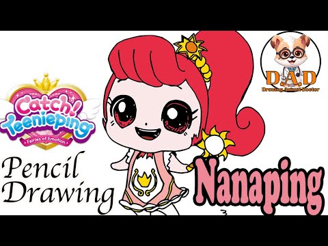 [Catch Teenieping] (3rd)캐치 티니핑의 나나핑 Nanaping 그리기 - YouTube