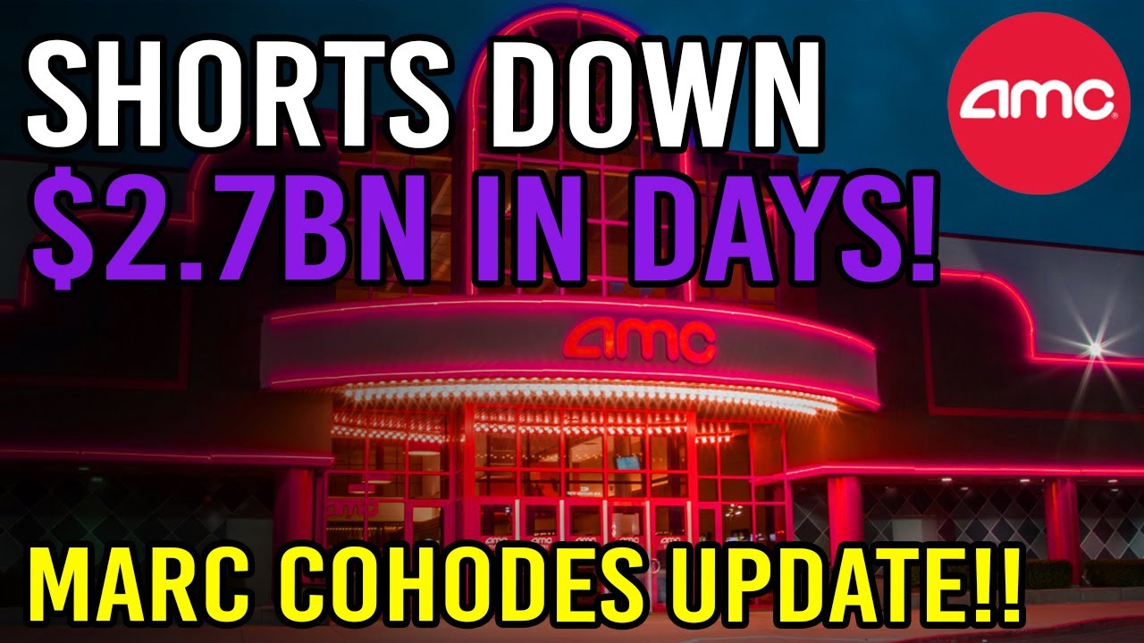 SHORTS DOWN $2.7bn IN 2 DAYS!! 🔥 - AMC Stock Short Squeeze Update - YouTube