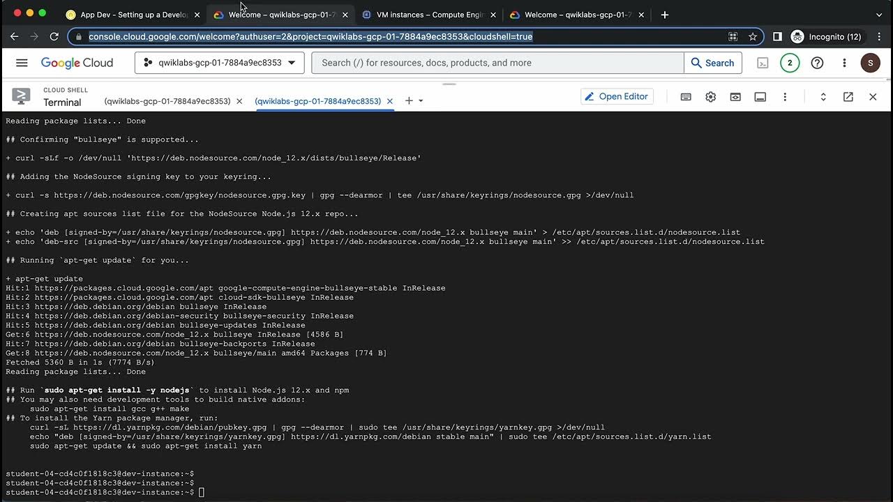 App Dev - Setting up a Development Environment: Node.js - YouTube