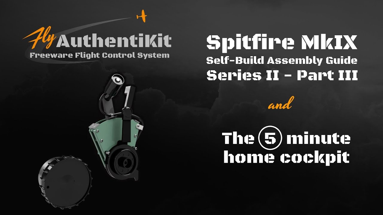 AuthentiKit Spitfire MkIX Flight Controls - Throttle Quadrant and Trim ...