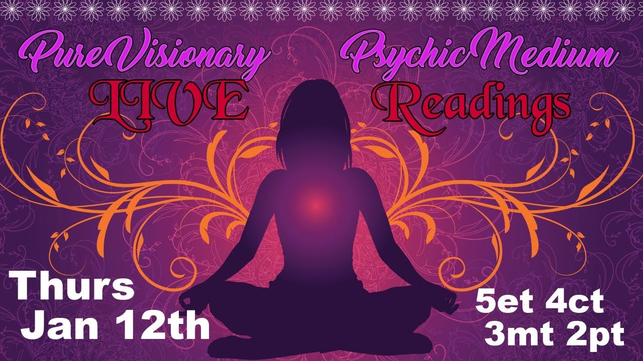 Pure Visionary Psychic Medium ~ Live Readings ~ Flying Solo - YouTube