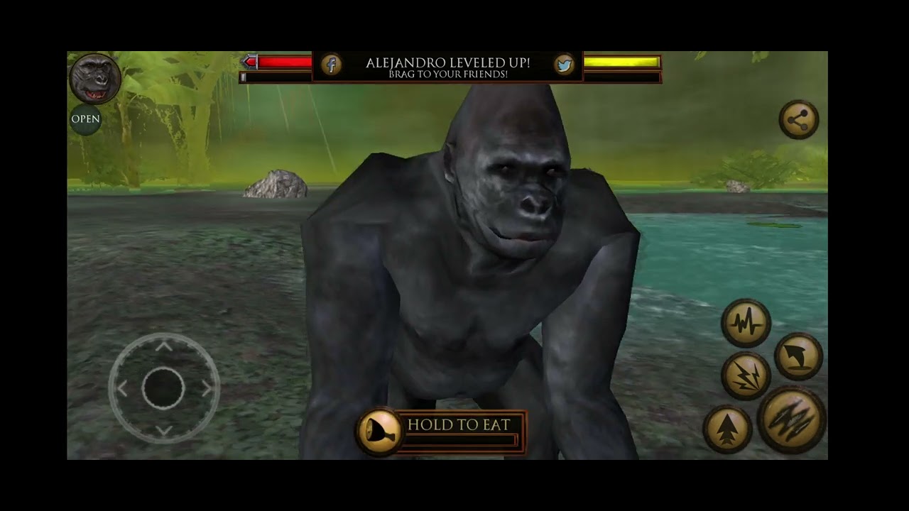 Gorilla Simulator (Part 1) Ultimate Jungle Simulator - YouTube