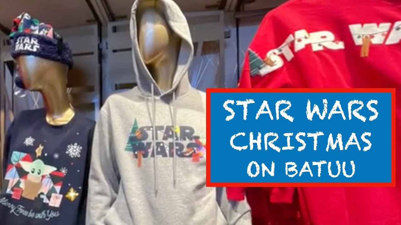 Galaxy's Edge Christmas On Batuu Hollywood Studios - YouTube