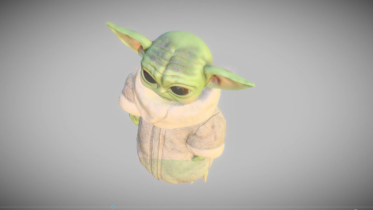 Grogu | 3d Animation - YouTube