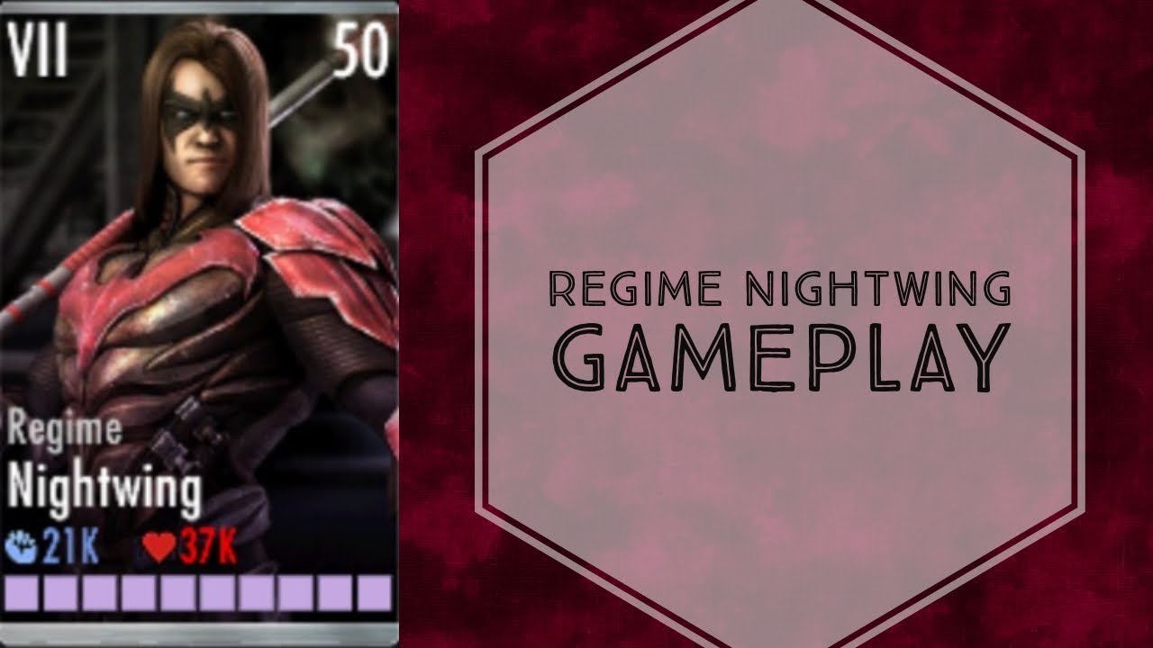 Nightwing Regime Injustice