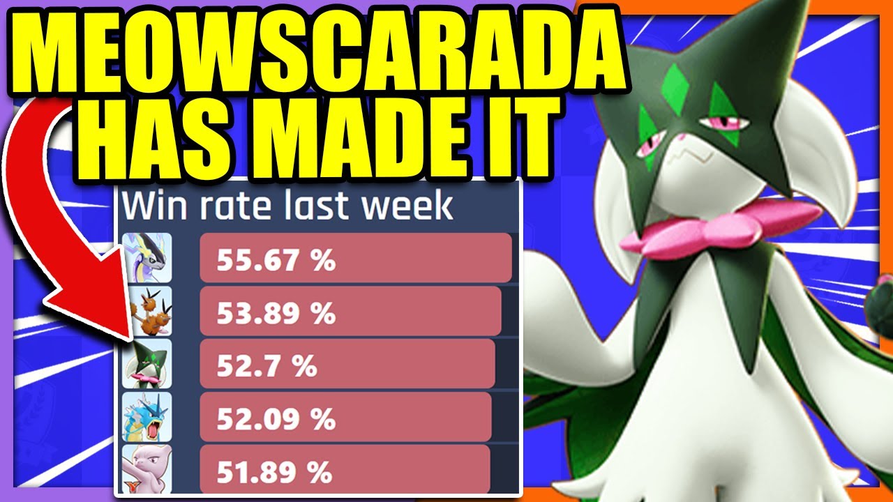TOP 3 WIN RATE!! MEWOSCARADA is now part of the BIG LEAGUE | Pokemon ...