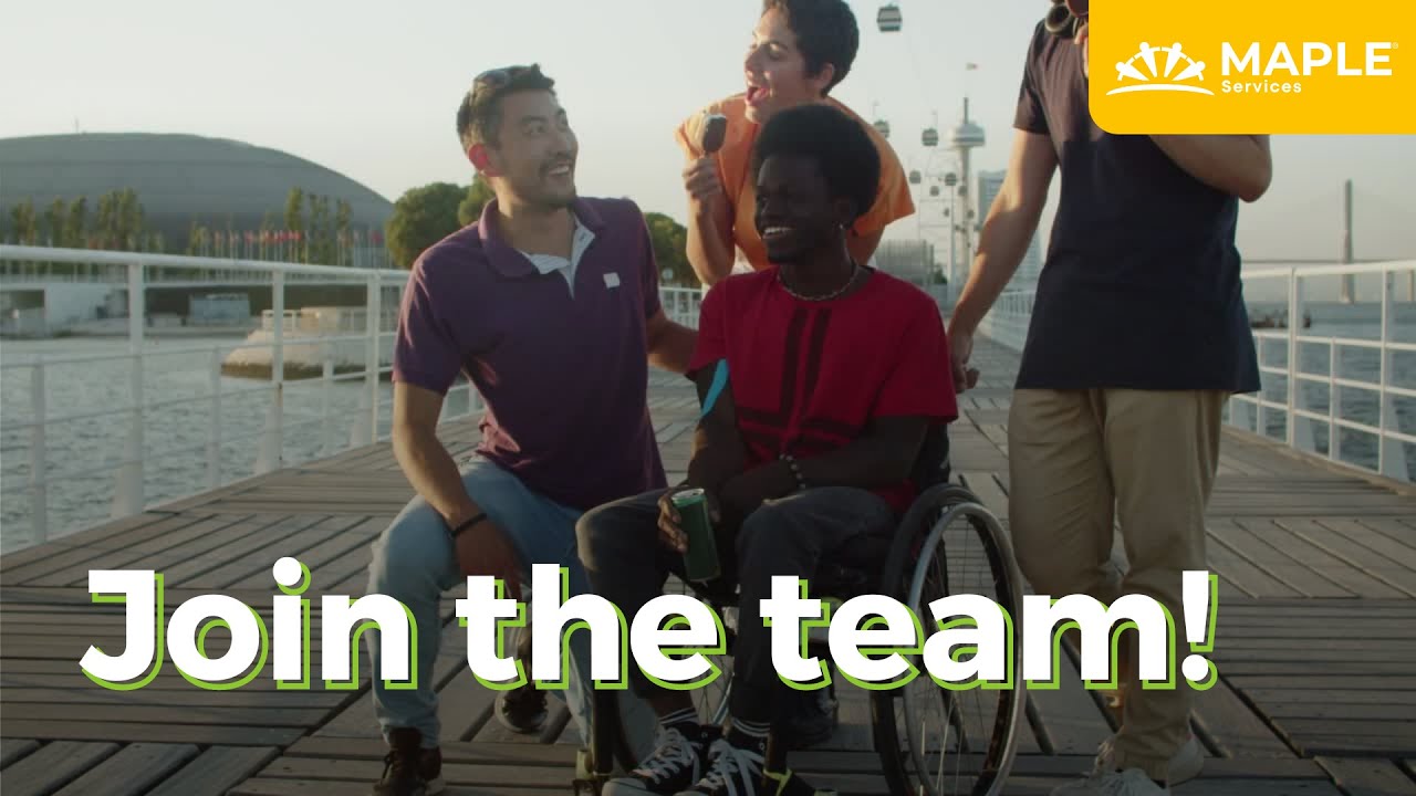 Work in the disability industry | Maple Community Services - YouTube