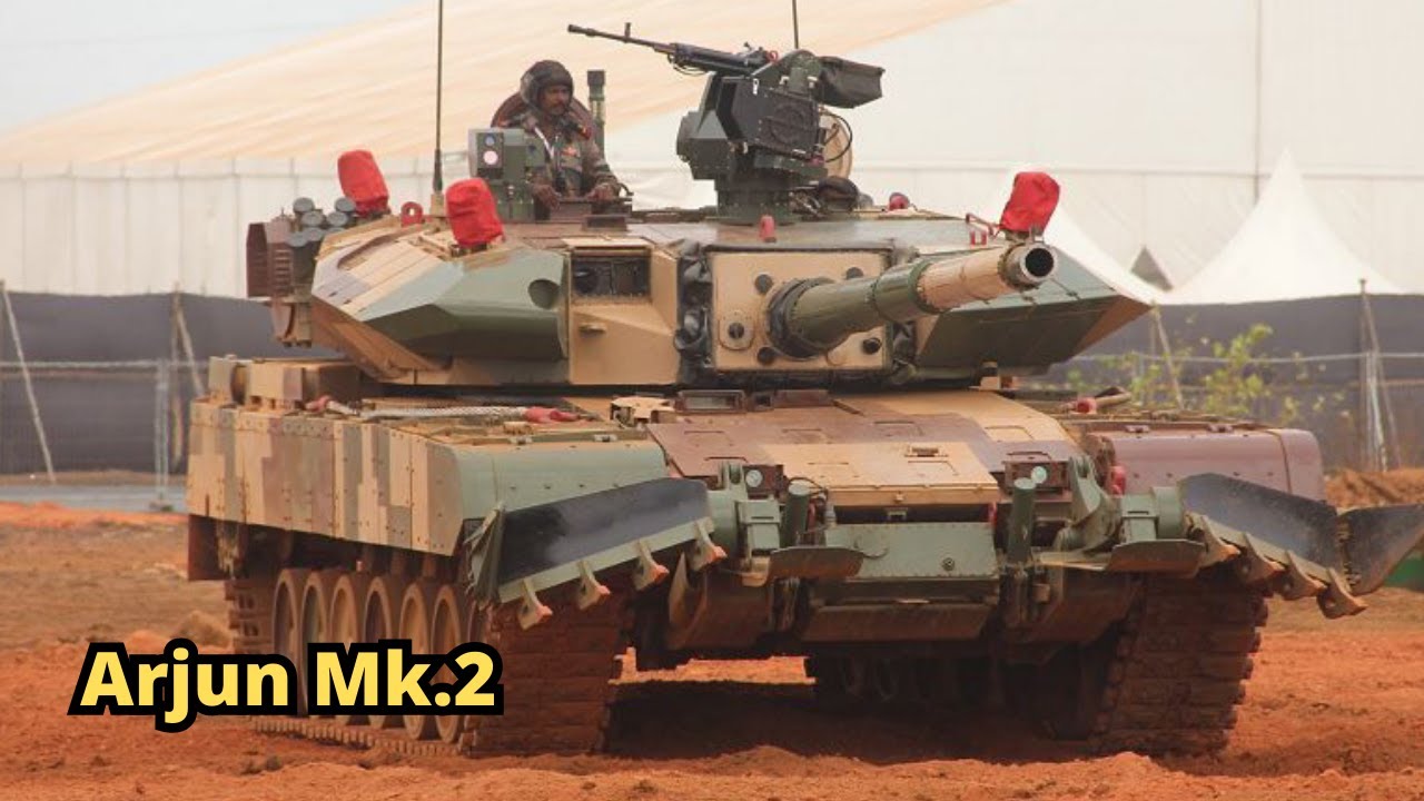 Arjun Mk 2 Main battle tank - YouTube