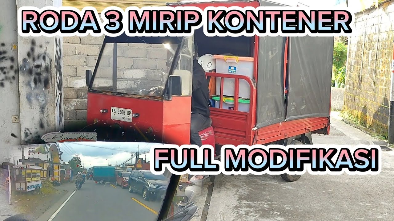 motor viar roda tiga karya 200cc full modif seperti kontener dari ...