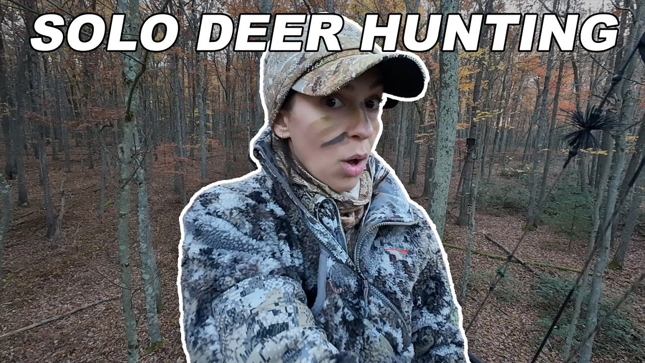 SOLO DEER HUNTING SUCCESS * intense * - YouTube