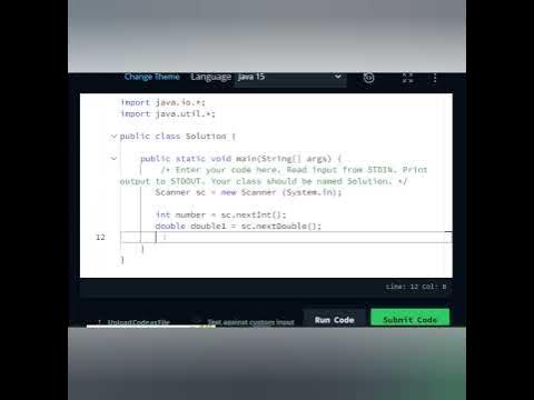 04. Hacker Rank Java Stdin & Stdout II Solution - YouTube