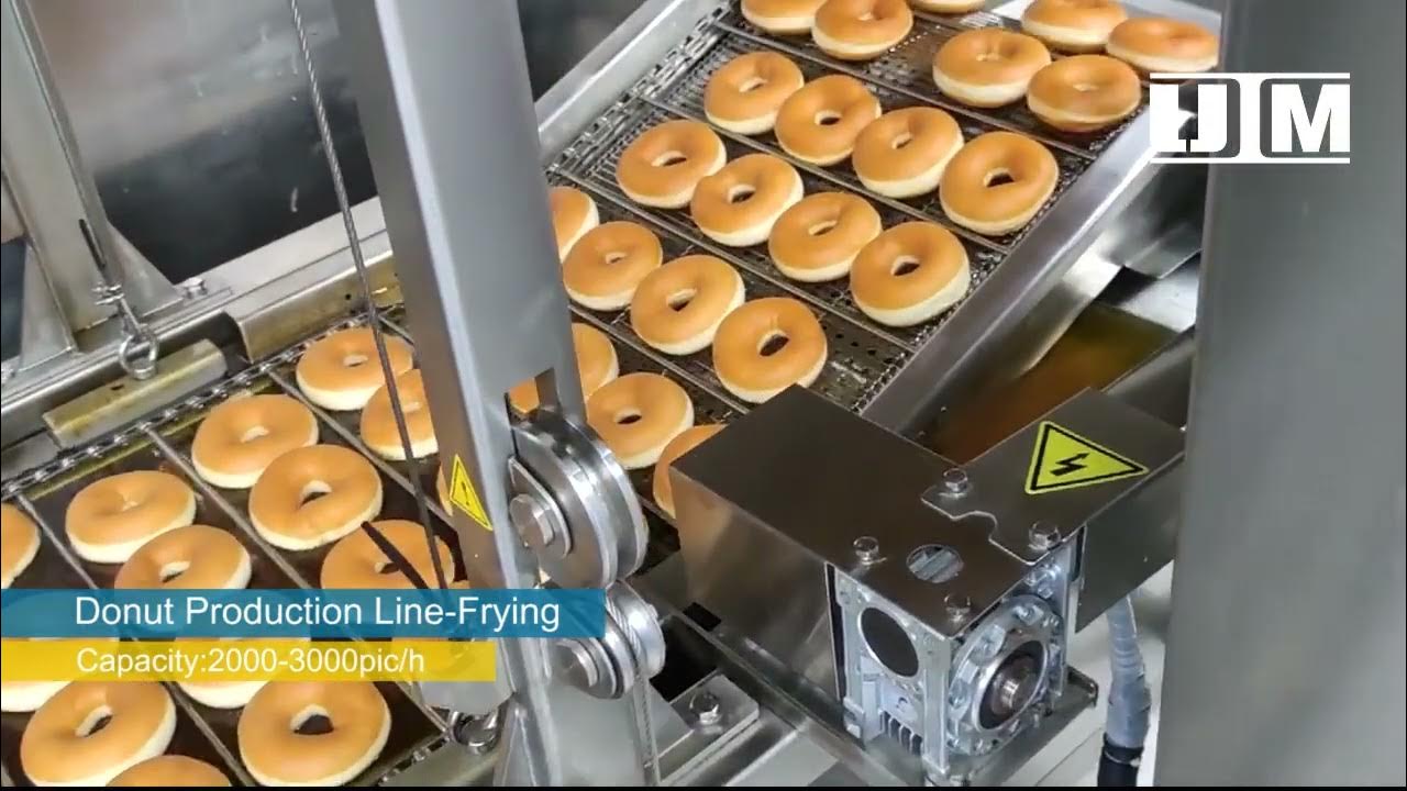Donut Production Line of flying | UIM - YouTube
