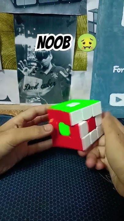 Noob 🤢 Vs Pro 😅 Rubik S Cube Part 5 Shorts Youtube