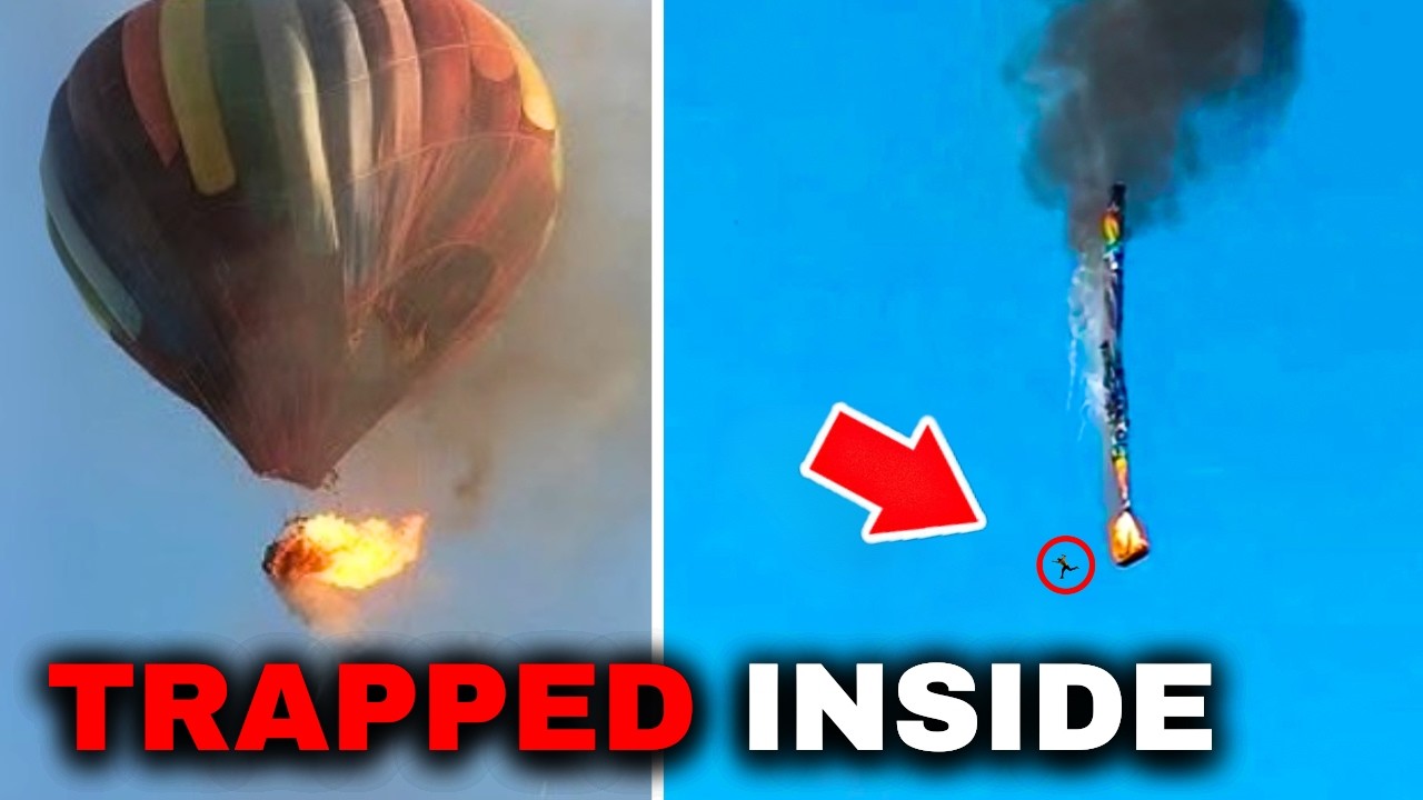 Brazil's DEADLIEST Hot Air Balloon Disaster Caught on Camera - YouTube