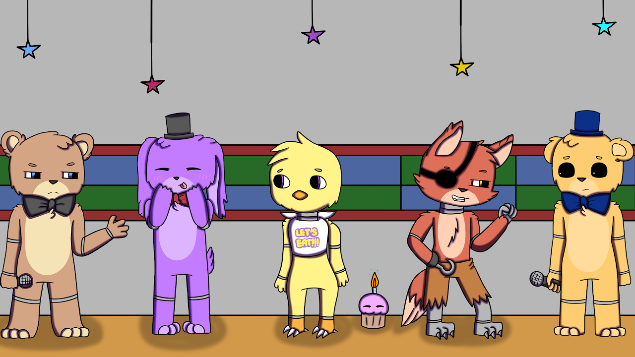 Drawing Nightmare Animatronics - YouTube