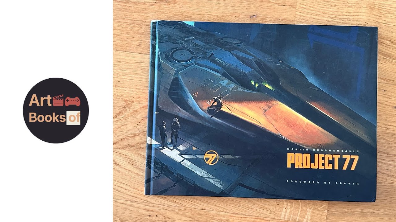 ART BOOK of Project 77- ARTIST Martin Deschambault- Pageflip - YouTube