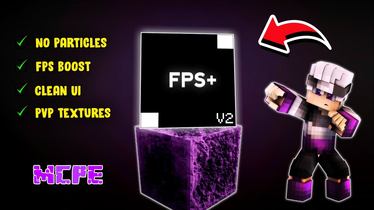 Fps Boost Texture Pack V2 Mcpe 1.19 | Best Lag Fix Client for mcpe 1.19 ...