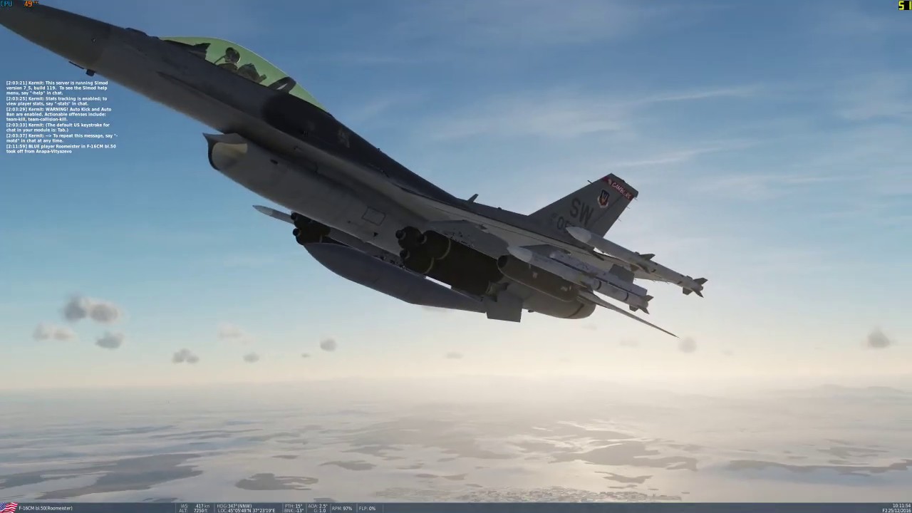 2020 05 21 0206 DCS Viper CBU-97 Cluster Bombing & Rockets - YouTube