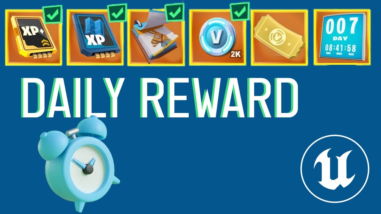 Daily Reward Unreal Engine Tutorial🎁 [ Part 2/3 ] - YouTube
