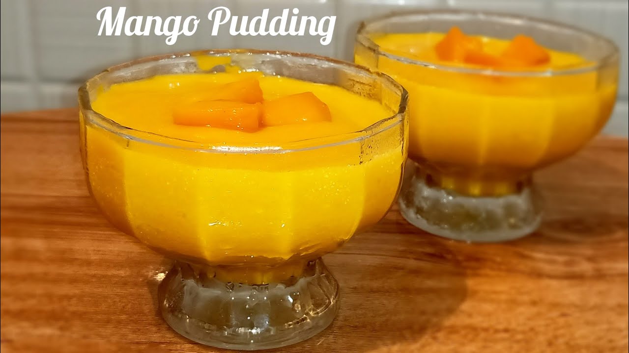ചൈനാഗ്രാസും ജലാറ്റിനും വേണ്ട എളുപ്പത്തിലൊരു പുഡിങ് / Easy Mango Pudding - YouTube