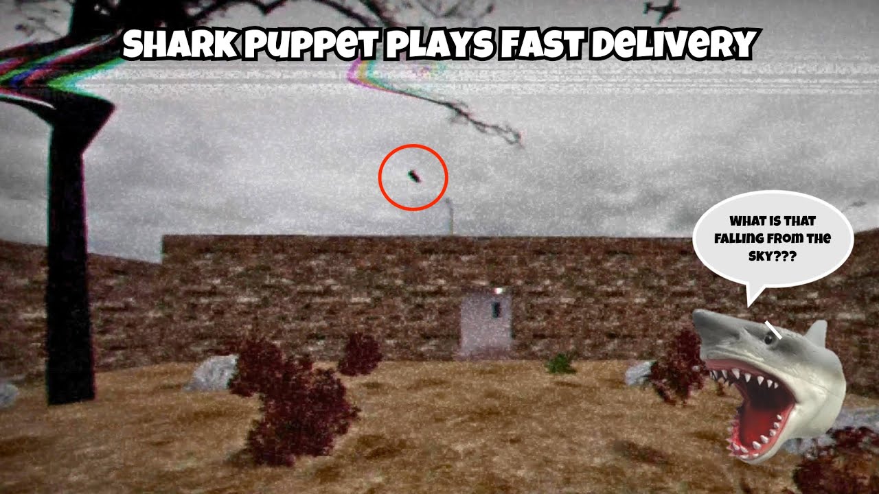 SB Movie: Shark Puppet plays Fast Delivery! - YouTube