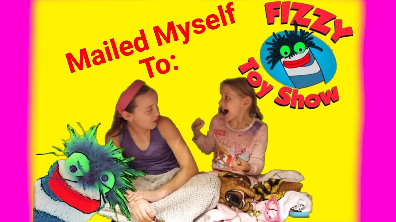 We Mailed Ourselves In A Box To Fizzy Toy Show! OMG It Worked!!! SKIT ...