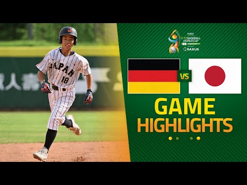 HIGHLIGHTS | 🇩🇪 Germany 🆚 🇯🇵 Japan | WBSC U-12 Baseball World Cup 2025
