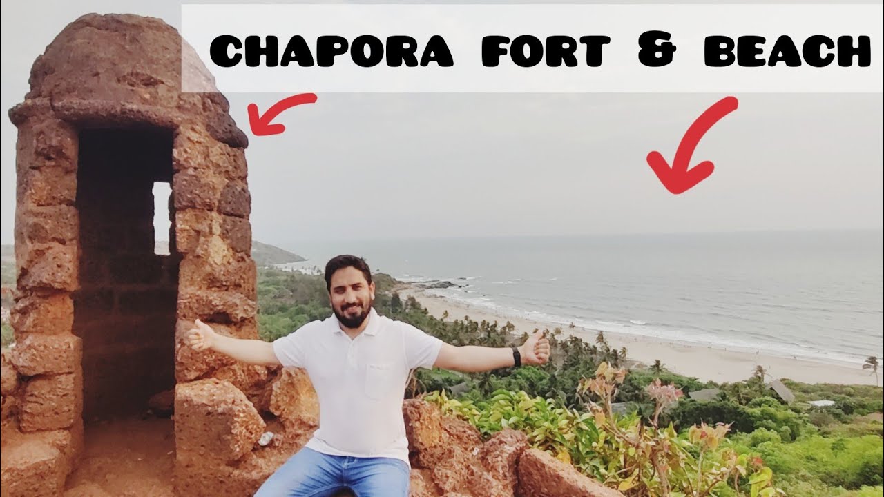 Chapora Fort in Goa, India...built by Aadil Shah in 1616. #chaporafort ...