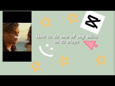 How to do one of my edits in 10 steps :) - YouTube