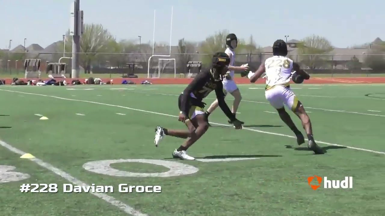 Davian Groce - RB - Frisco, TX - 2026 - YouTube