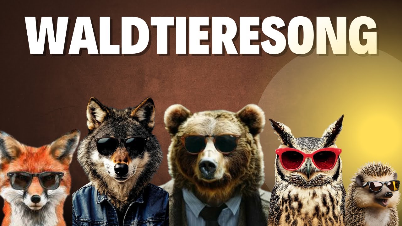 Waldtiere Lied | Forest animals in German song - YouTube