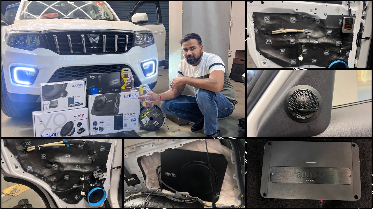 Scorpio Audio upgrade Audison setup 2024 | Scorpio modification 2024 ...