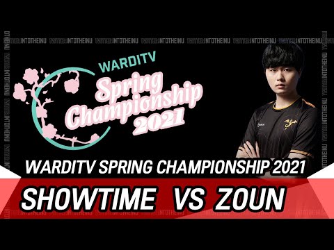 Zoun/박한솔 vs ShoWTimE : SC2 WardiTV Spring ChampionShip2021 풀경기 영상 (3/4 ...